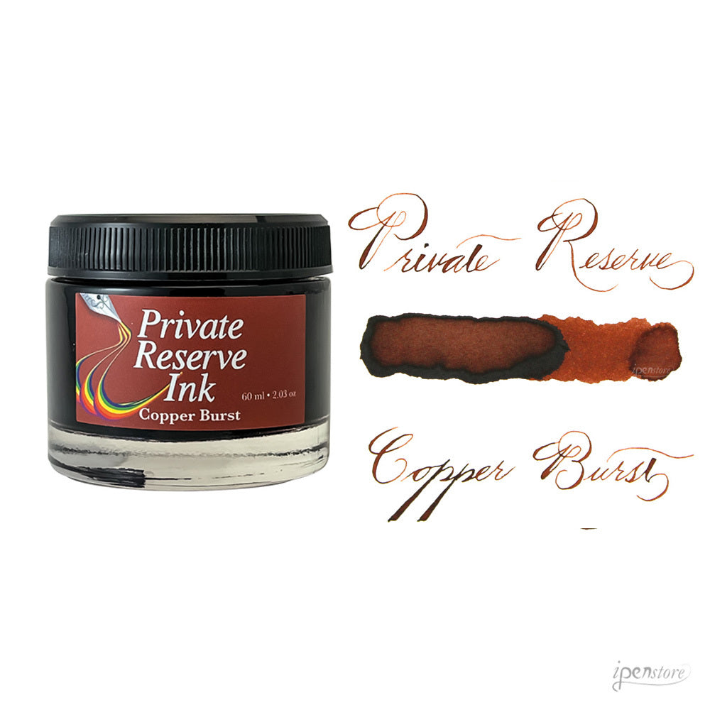 Private Reserve 60 ml Bottle Fountain Pen Ink, Copper Burst