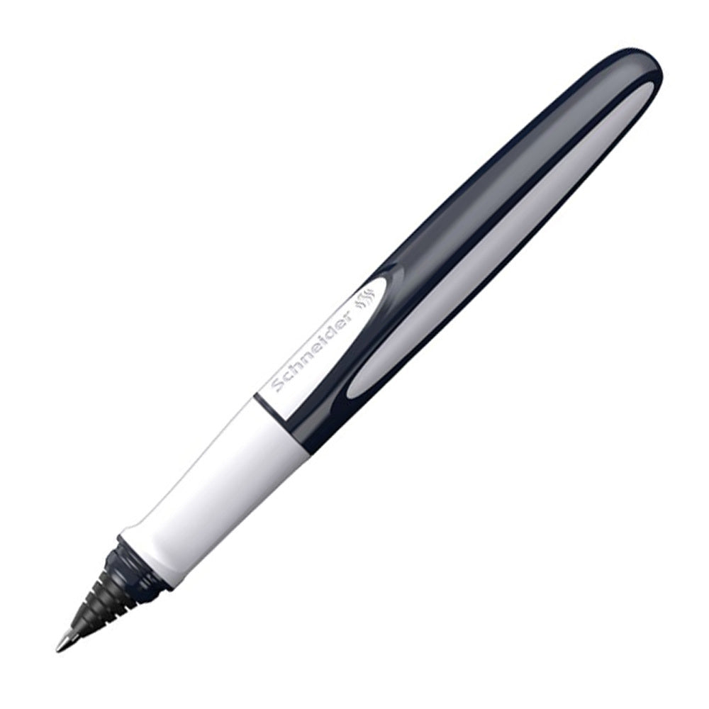 Schneider Ray Ink Cartridge Rollerball Pen, Dark Blue with Grey Trim